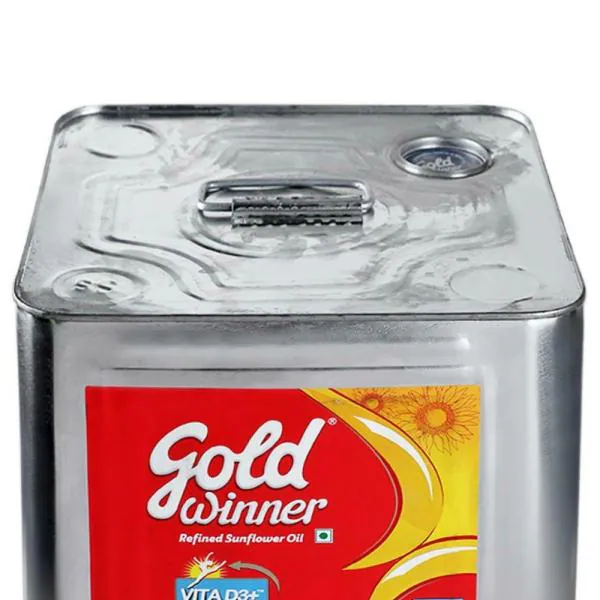 Gold Winner Refined Sunflower Oil 15 L - JioMart