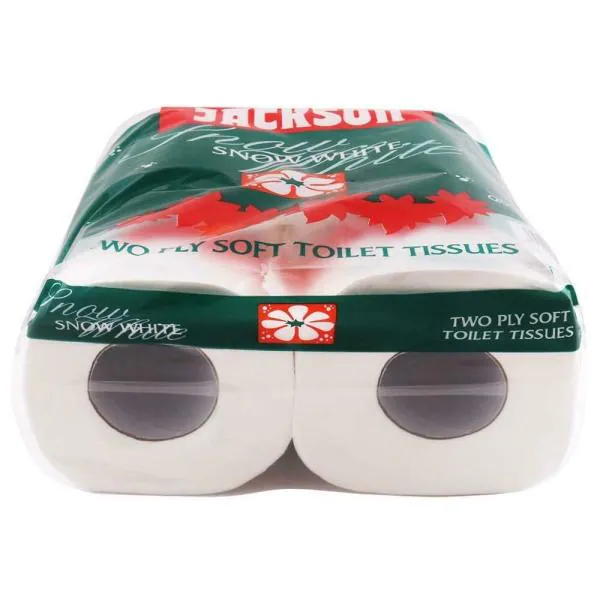 Jackson 2 Ply Snow White Soft Toilet Tissue Roll (4 Rolls) - JioMart