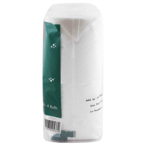 Jackson 2 Ply Snow White Soft Toilet Tissue Roll (4 Rolls) - JioMart