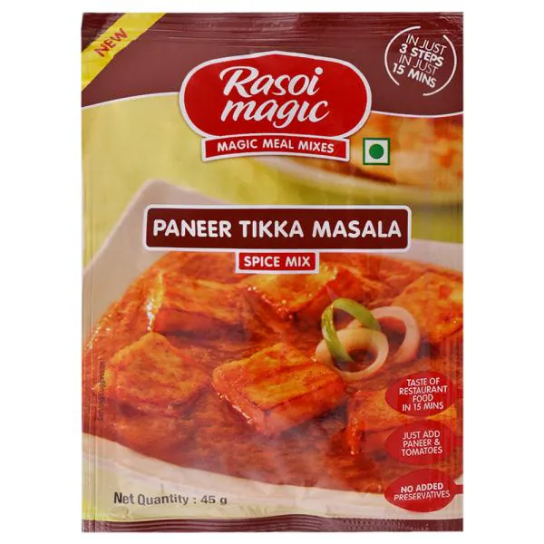 Rasoi Magic Paneer Tikka Masala Spice Mix 45 g - JioMart