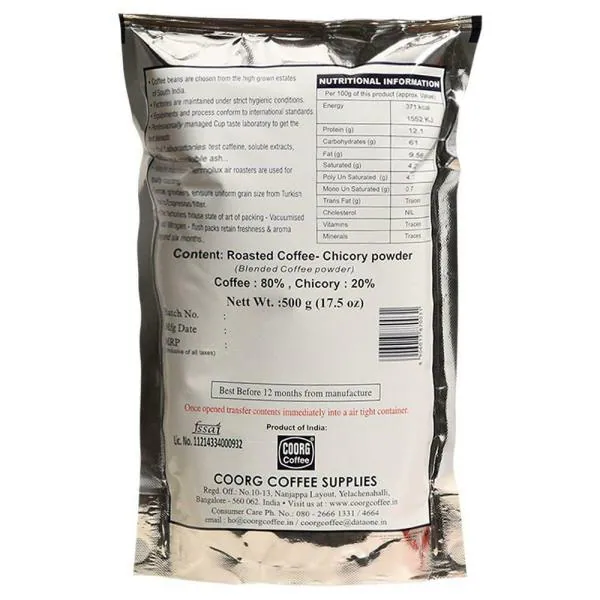 Coorg Special Filter Coffee Powder 500 g - JioMart