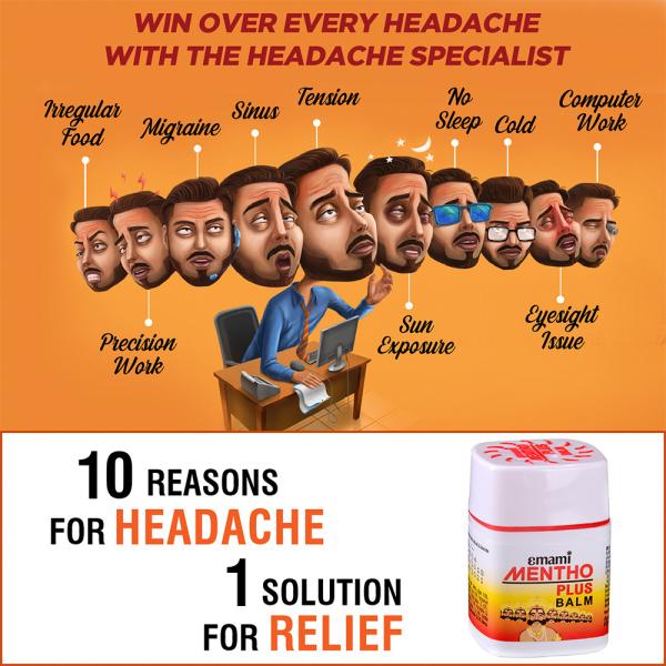 Emami Mentho Plus Balm 8 ml - JioMart