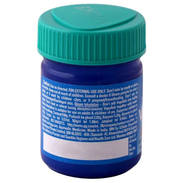 Vicks VapoRub Pain Relief Balm 25 ml - JioMart