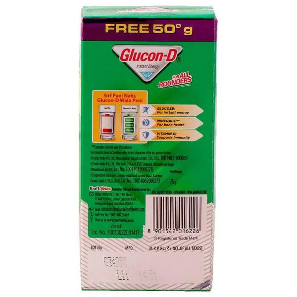 Glucon-D Original 75 g - JioMart