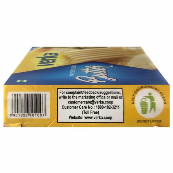 Verka Pasteurised Butter 100 g (Carton) - JioMart