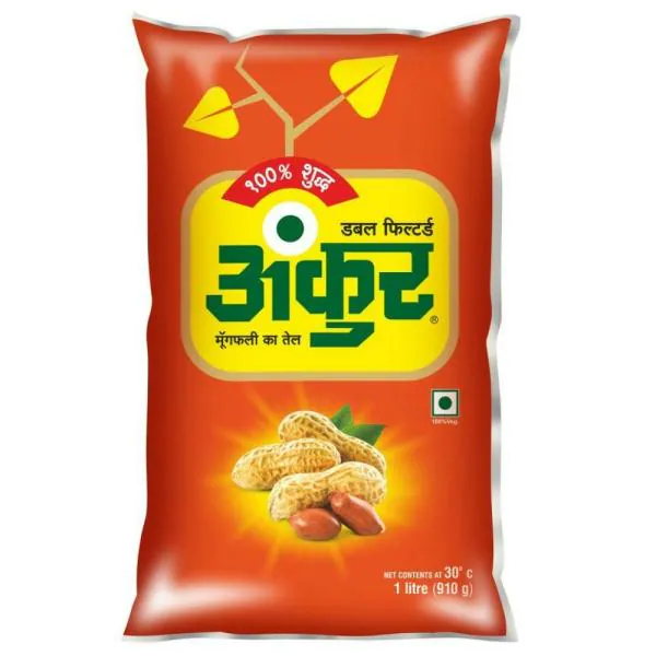 Ankur Double Filtered Groundnut Oil 1 L - JioMart
