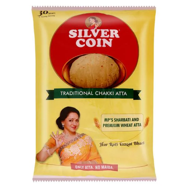 Silver Coin Traditional Chakki Atta 5 kg - JioMart