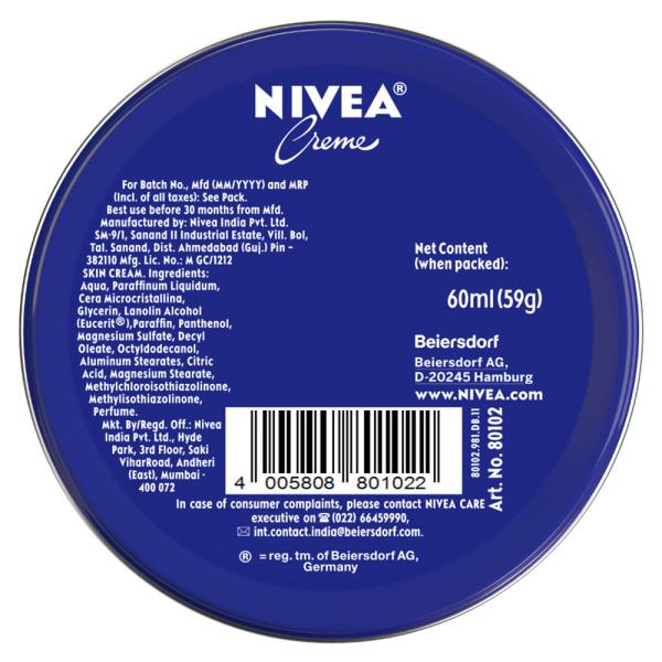 Nivea Creme All Season Multi-Purpose Cream 60 ml - JioMart