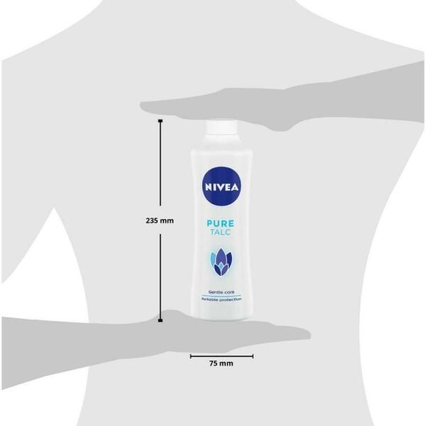 Nivea Gentle Care Pure Talc 400 g - JioMart