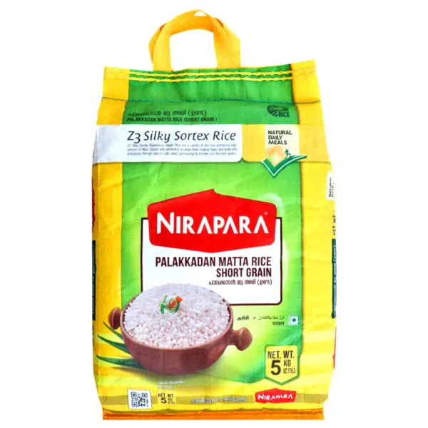 Nirapara Palakkadan Matta Short Grain Rice 5 kg - JioMart