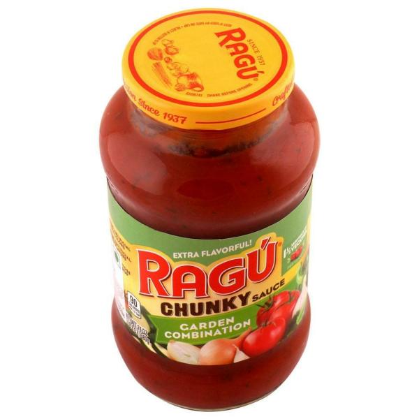 Ragu Chunky Garden Combination Sauce 680 g - JioMart
