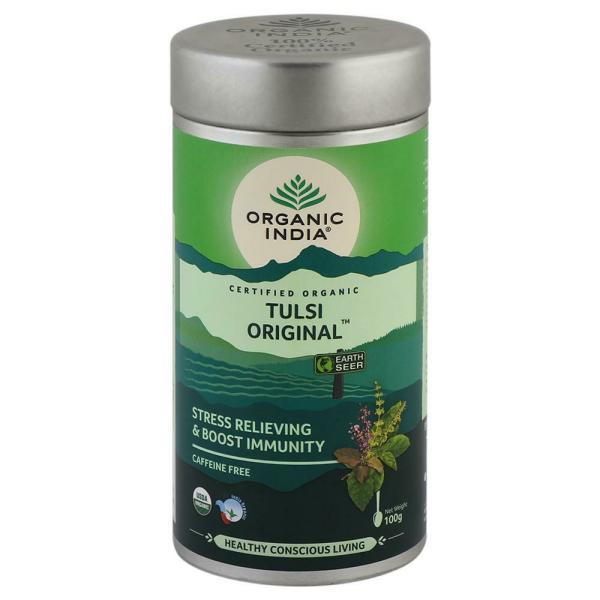 Organic India Tulsi Original Tea 100 g - JioMart