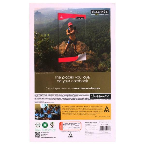 Classmate Unruled Soft Long Notebook (172 pgs) - JioMart