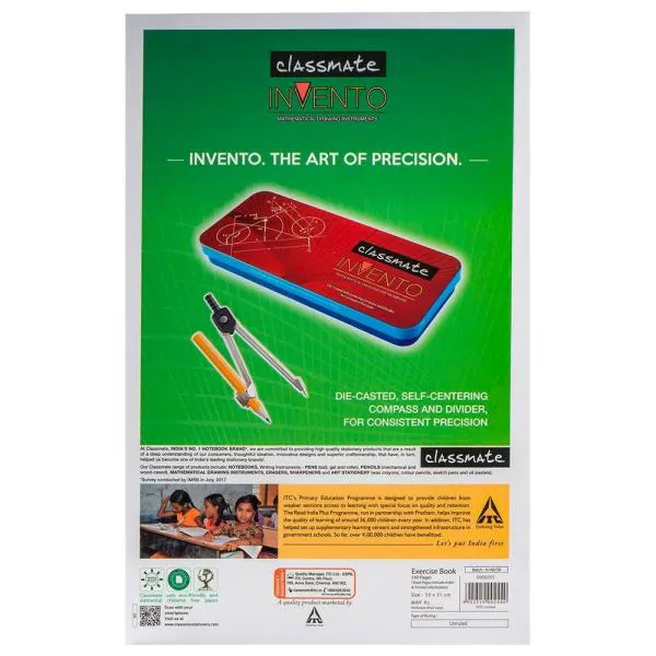 Classmate Unruled Exercise Long Notebook (160 pgs) - JioMart