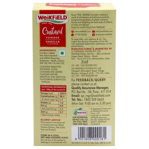 Weikfield Vanilla Flavour Custard Powder 500 g - JioMart
