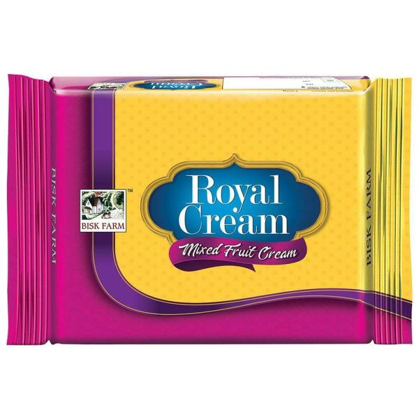 Bisk Farm Royal Cream Biscuits 120 g - JioMart