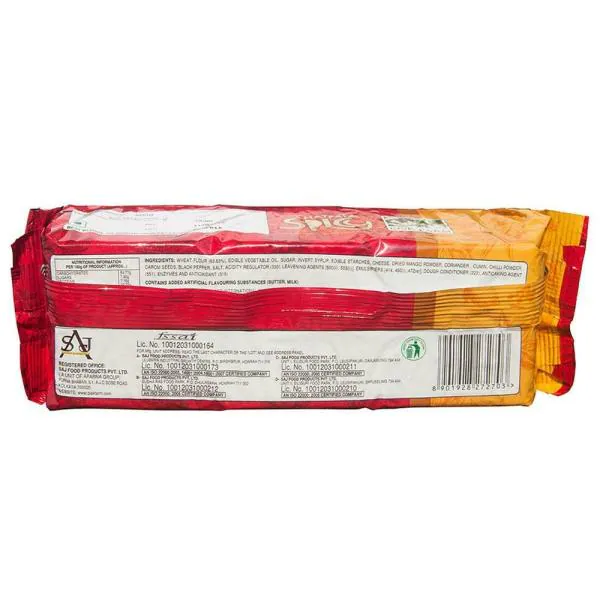 Bisk Farm Spicy Biscuits 200 g - JioMart