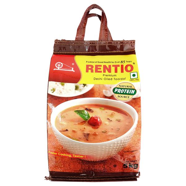 Rentio Premium Deshi Oiled Tur / Arhar Dal 5 kg - JioMart