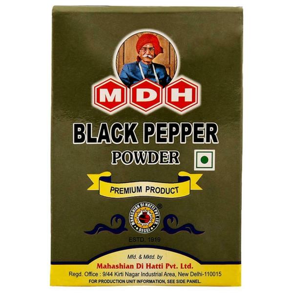 MDH Black Pepper Powder 50 g - JioMart