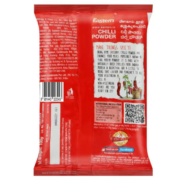 Eastern Chilli Powder 100 g - JioMart