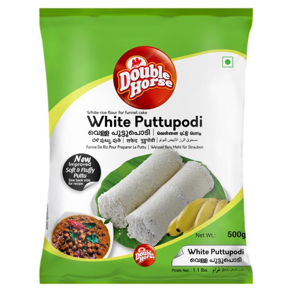 Double Horse White Puttu Podi / Rice Atta 500 g - JioMart