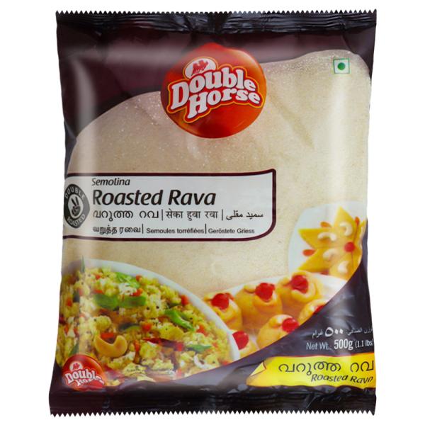 Double Horse Roasted Rawa 500 g - JioMart