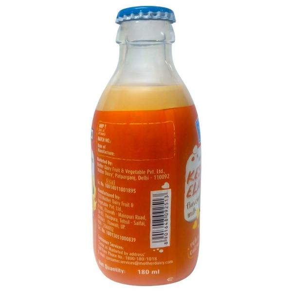 Mother Dairy Kesar Elaichi Flavoured Milk 180 ml (Bottle) - JioMart