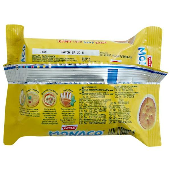 Parle Monaco Biscuits 66 g - JioMart