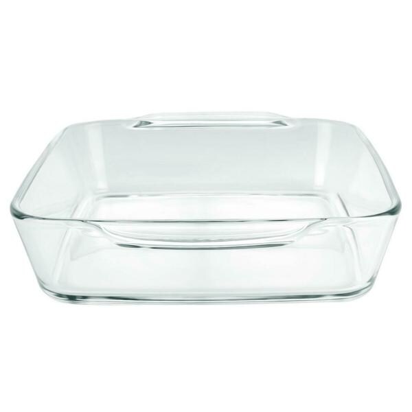 Borosil Square Glass Cake Dish 1.6 L with Handle - JioMart