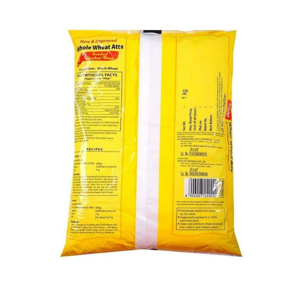 Elite Whole Wheat Atta / Flour 1 kg - JioMart