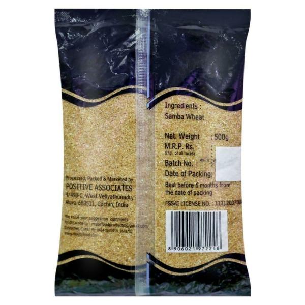 Major Samba Roasted Wheat Rawa 500 g - JioMart