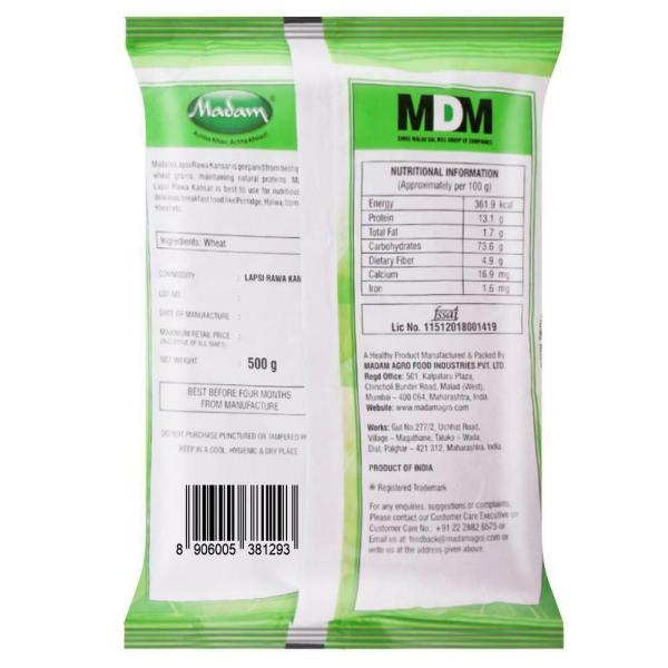 Madam Kansar Lapsi Rawa 500 g - JioMart