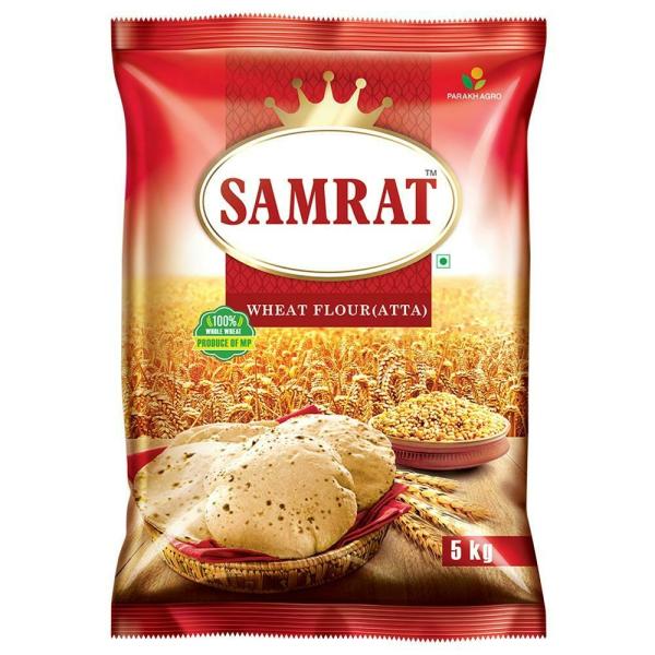Samrat MP Wheat Flour 5 kg - JioMart