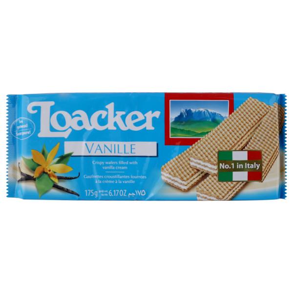 Loacker Vanille Wafers Chocolate Bar 175 g - JioMart
