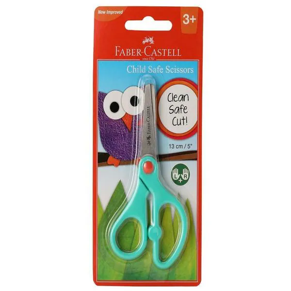 Faber Castell Child Safe 5" Scissors (3+ yrs) - JioMart