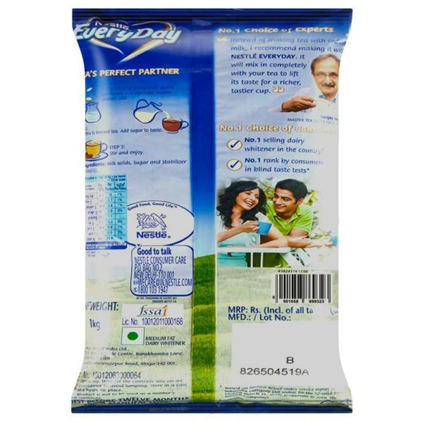 Nestle EveryDay Dairy Whitener 1 kg (Pouch) - JioMart