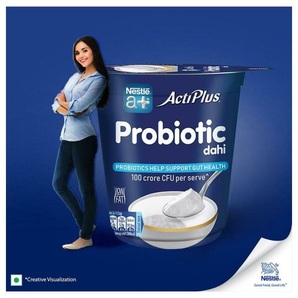 Nestle Actiplus Probiotic Dahi 400 g (Cup) - JioMart