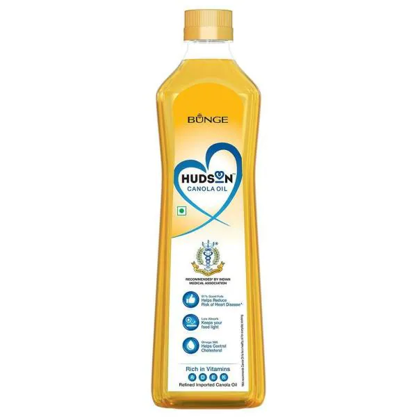 Hudson Refined Canola Oil 1 L - JioMart