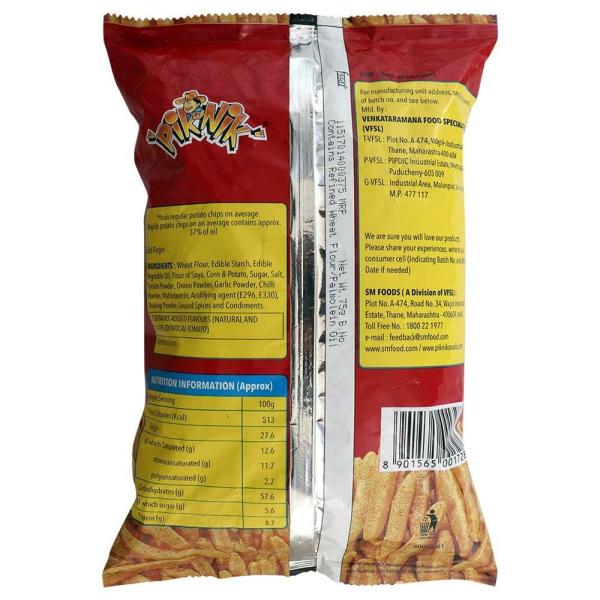 Piknik Tomato Chilli Sticks 70 g - JioMart