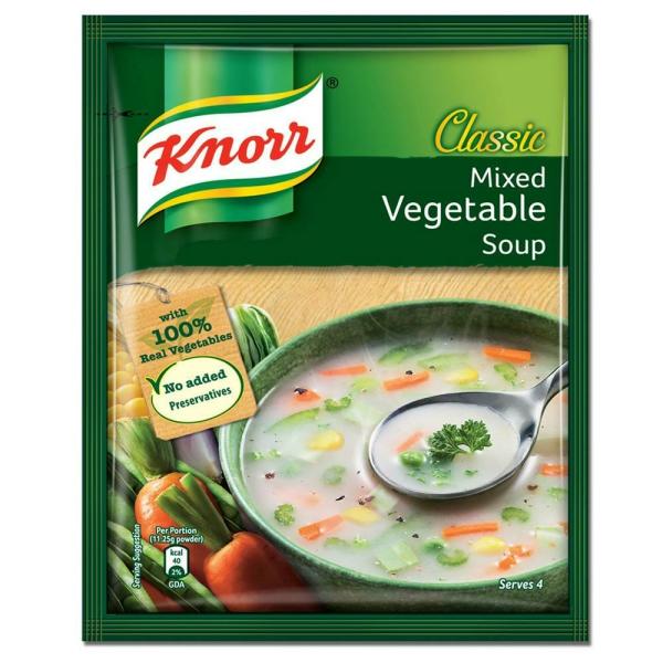 Knorr Classic Mixed Vegetable Instant Soup 45 g - JioMart