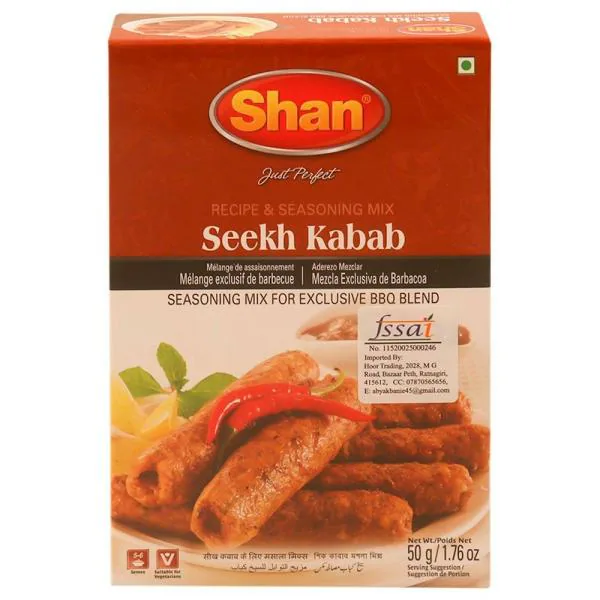 Shan Seekh Kabab Barbecue Mix 50 g - JioMart