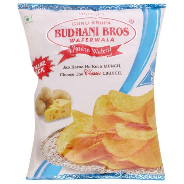 Budhani Bros Cheese Potato Wafers 60 g - JioMart