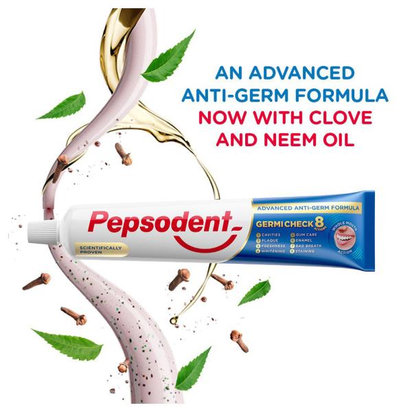 Pepsodent Germicheck Advance Anti-Germ Formula Toothpaste 150 g (Pack ...