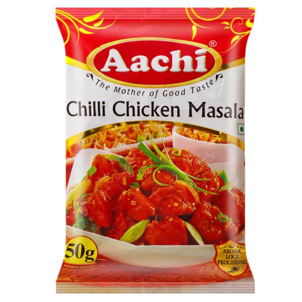 Aachi Chilli Chicken Masala 50 g - JioMart