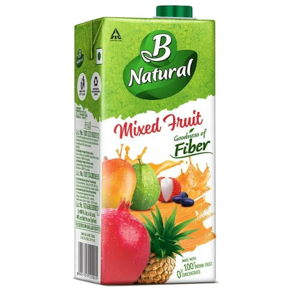 B Natural Mixed Fruit Juice 1 L - JioMart