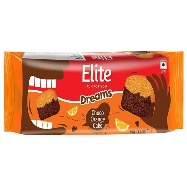 Elite Orange Chocolate Cake 120 g - JioMart