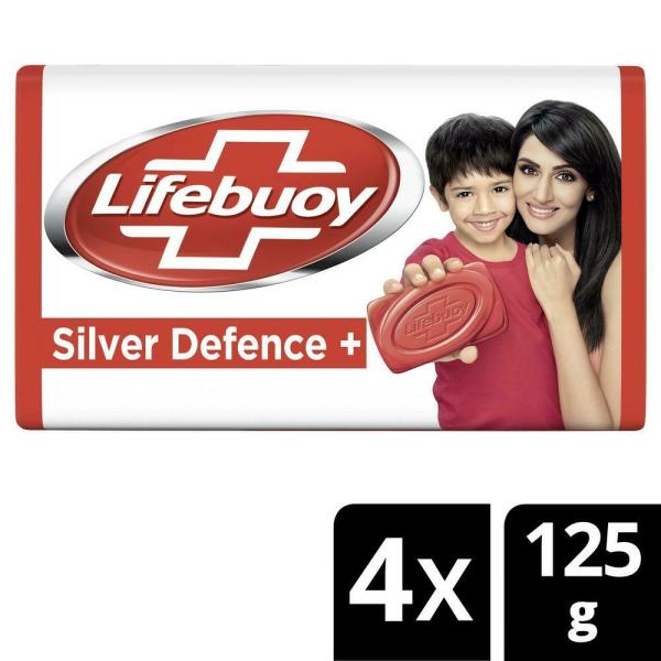 Lifebuoy Total 10 Soap 125 g (Pack of 4) - JioMart