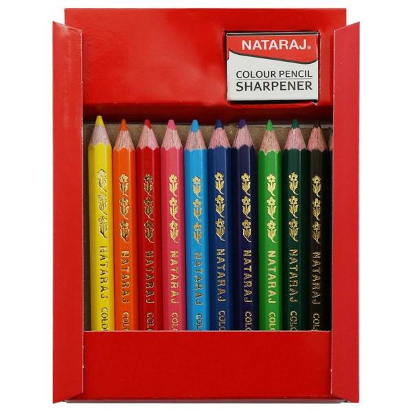 Nataraj Colour Pencils (12 Shades) - JioMart