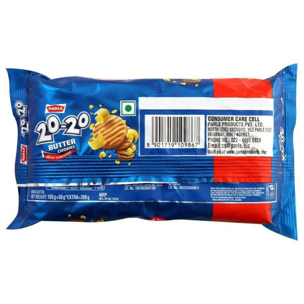 Parle 20-20 Butter Cookies 150 g - JioMart