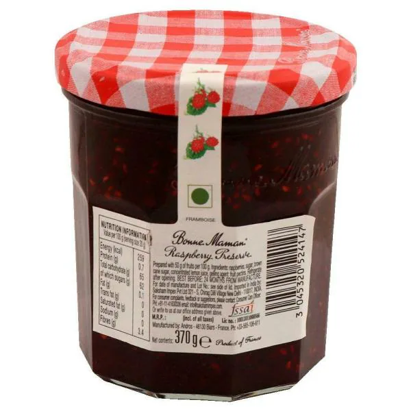 Bonne Maman Raspberry Preserve 370 g - JioMart